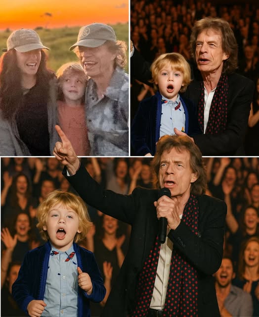 Mick Jagger Shares Stage With 11-Year-Old Grandson Ray in Electrifying ...