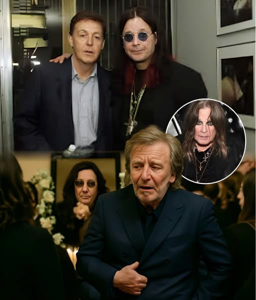 Paul McCartney came to see Ozzy Osbourne off for the last time with a ...